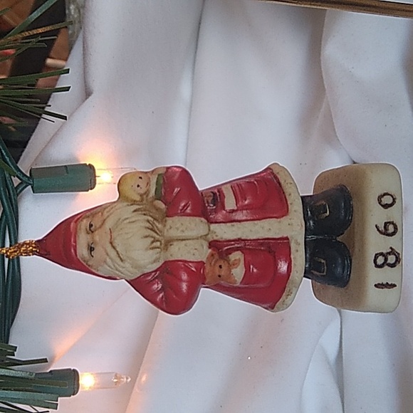 Holiday | Vintage Santa Ornament | Poshmark